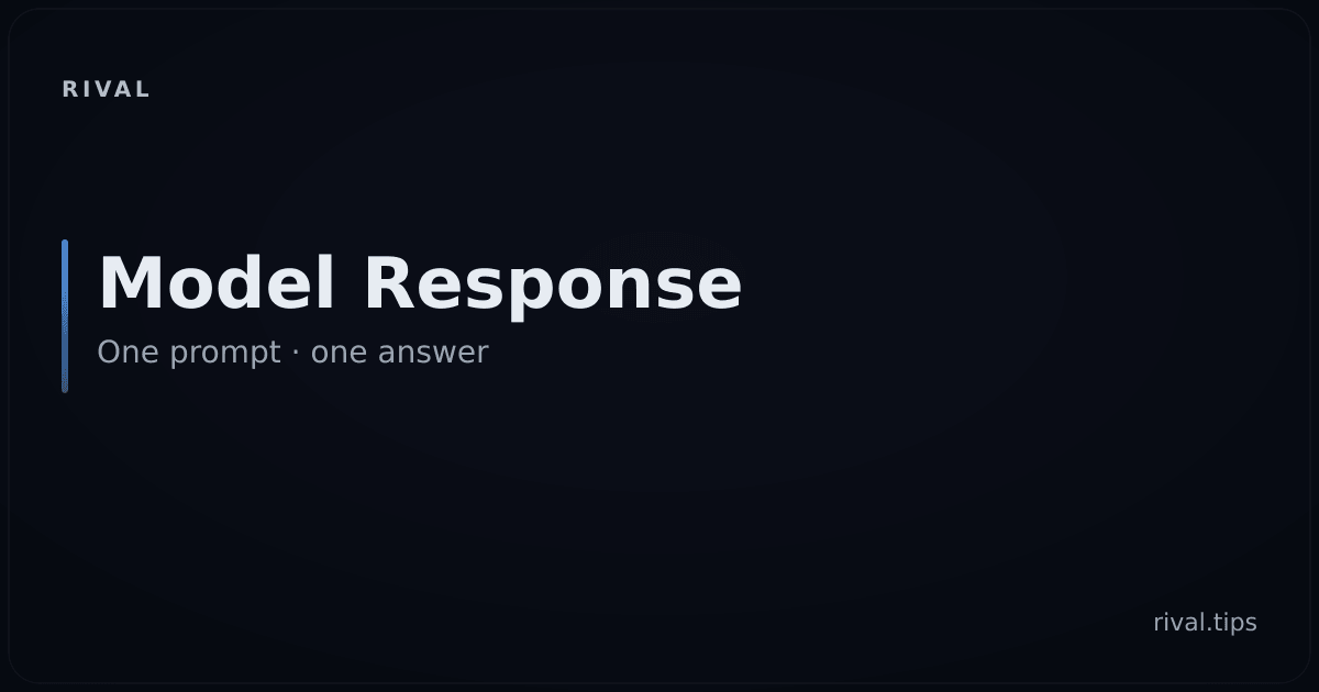 AI Board Game Logic | GPT-5.2 Chat Response | Rival